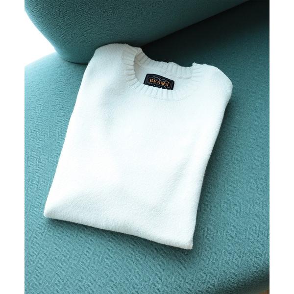 ZOZO問い合わせ番号:62607151ショップ:BEAMS MEN，ビームス メンブランド:BEAMS PLUS，ビームスプラス商品名:Crew LilyYarn 7Gカテゴリ:トップス>ニット/セーターブランド品番:38-15-0...