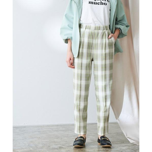 『タイムセール実施中』ZOZO問い合わせ番号:62609954ショップ:Pierrot，ピエロブランド:Pierrot，ピエロ商品名:チェックテーパードパンツカテゴリ:パンツ>その他パンツブランド品番:e2110-022534素材:[...