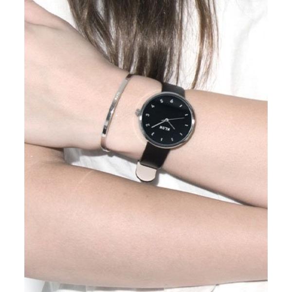 ZOZO問い合わせ番号:62644628ショップ:KLON，クローンブランド:KLON，クローン商品名:KLON CONNECTION ELFIN FIRST 【BLACK SURFACE】 38mmカテゴリ:腕時計>アナログ腕時計ブ...