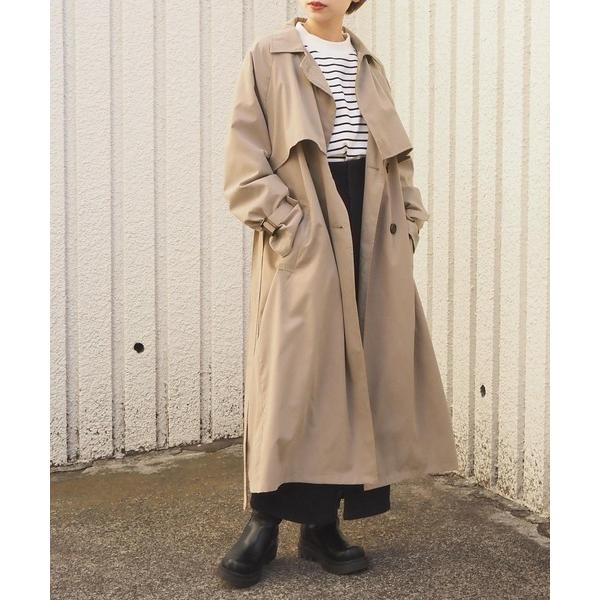 『タイムセール実施中』ZOZO問い合わせ番号:62916253ショップ:tiptop+pocket，ティップトッププラスポケットブランド:tiptop，ティップトップ商品名:ボリューム袖ベルト付きトレンチコート【ZOZO限定アイテム】カテゴ...