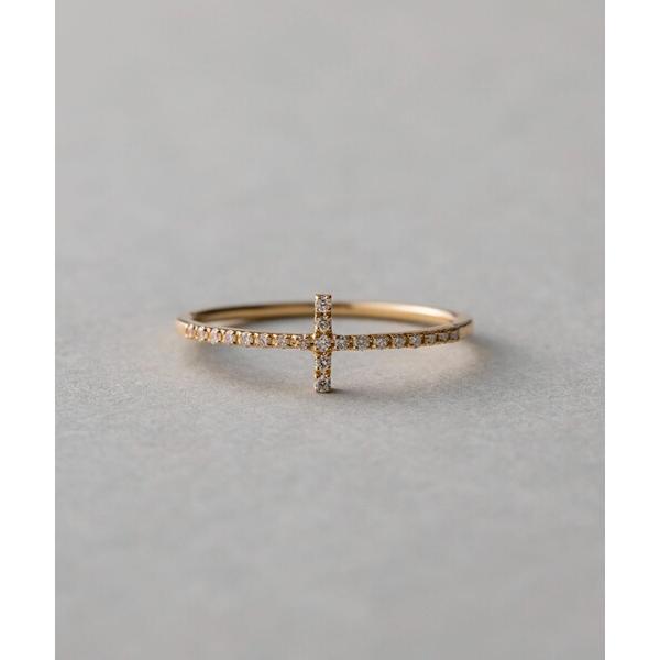 ZOZO問い合わせ番号:62953293ショップ:ete，エテブランド:ete，エテ商品名:K18YG クロス ダイヤモンド リングカテゴリ:アクセサリー>リングブランド品番:230718素材:K18イエローゴールド(ニッケルフリー)...