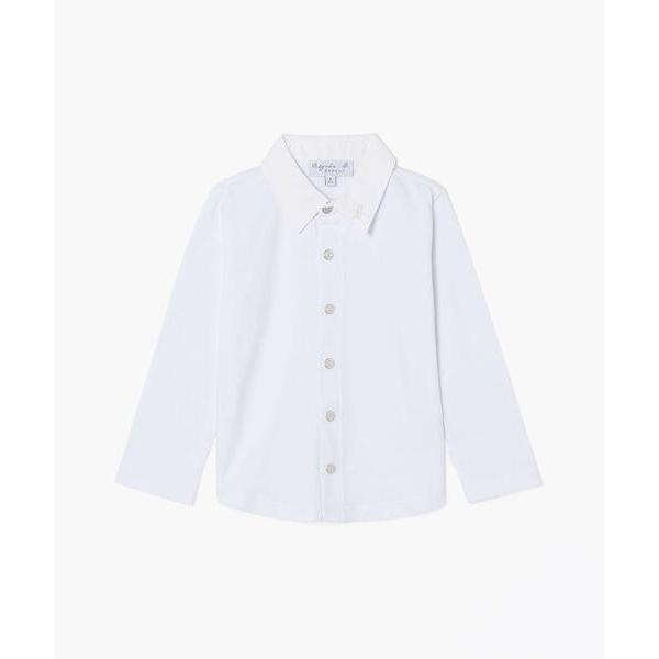 ZOZO問い合わせ番号:63019542ショップ:agnes b.，アニエスベーブランド:agnes b.，アニエスベー商品名:J000 E CHEMISE キッズ コットンジャージシャツカテゴリ:トップス>シャツ/ブラウスブランド品...