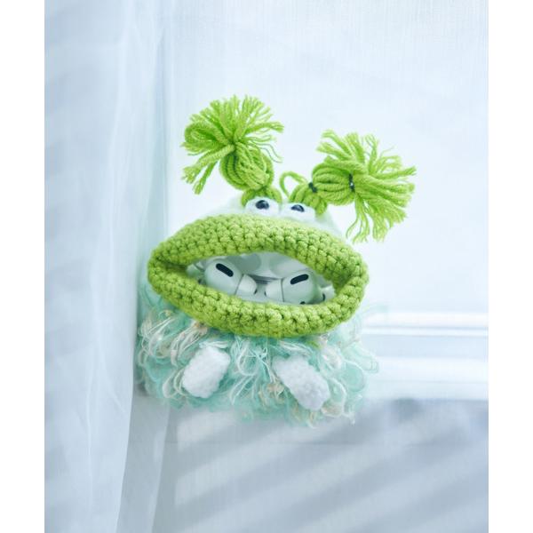 ZOZO問い合わせ番号:63086514ショップ:SiNCERE，シンシアブランド:macaroni edge，マカロニエッジ，SiNCERE，シンシア商品名:〈macaroni edge/マカロニエッジ〉毛糸のマスコット エアポッズケース...