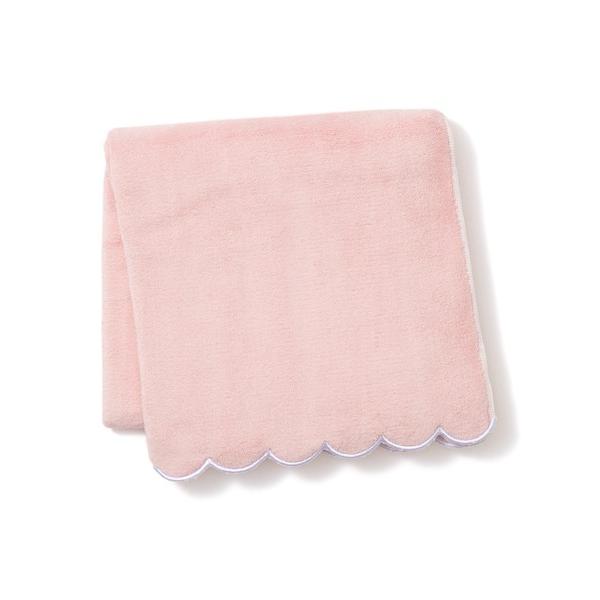 ZOZO問い合わせ番号:63117661ショップ:Francfranc，フランフランブランド:Francfranc，フランフラン商品名:マイクロファイバー バスタオル スカラップ ピンクカテゴリ:インテリア>タオルブランド品番:110...