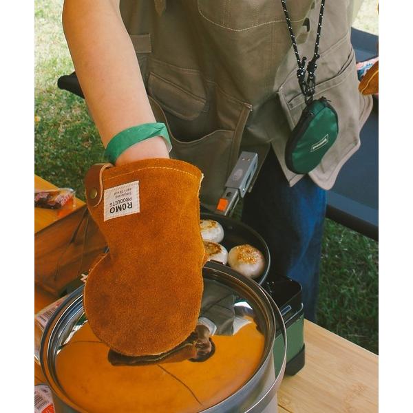 ZOZO問い合わせ番号:63277248ショップ:HIGHTIDE，ハイタイドブランド:HIGHTIDE，ハイタイド商品名:romo Leather mittens ロモ レザーミトン 鍋つかみ (S)カテゴリ:アウトドア/スポーツ>...