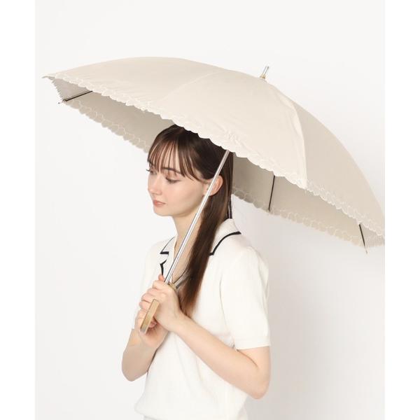 『セール実施中』ZOZO問い合わせ番号:63278941ショップ:MOONBAT，ムーンバットブランド:FURLA，フルラ，MOONBAT，ムーンバット商品名:晴雨兼用日傘　”ハート刺繍”カテゴリ:ファッション雑貨>長傘ブランド品番:...