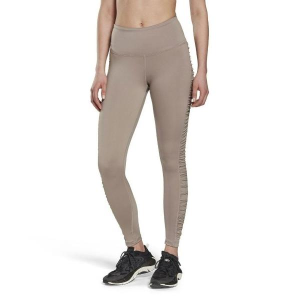 『セール実施中』※このアイテムは返品・交換対象外商品です。ZOZO問い合わせ番号:63314435ショップ:Reebok，リーボックブランド:Reebok，リーボック商品名:ボールド ハイウエスト ルーシュ タイツ / Bold High-...