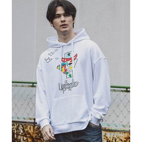 『セール実施中』ZOZO問い合わせ番号:63377259ショップ:SHIFFON，シフォンブランド:Mark Gonzales，マーク・ゴンザレス商品名:Mark Gonzales(マーク ゴンザレス)スウェットプルオーバーフーディーカテゴ...