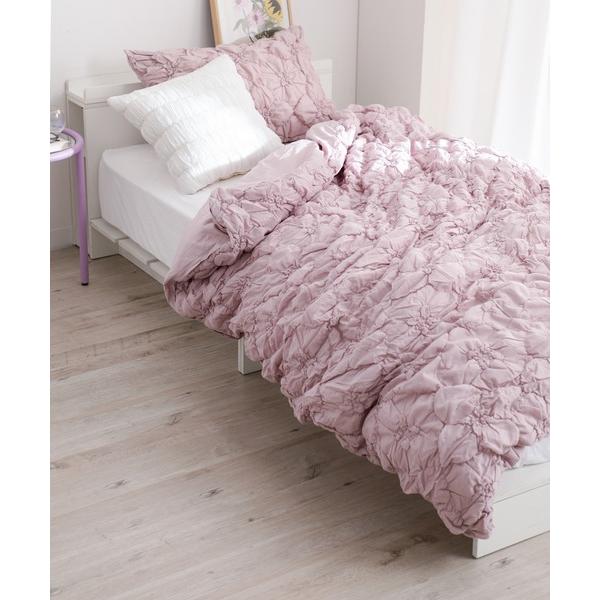 ZOZO問い合わせ番号:63382019ショップ:Francfranc，フランフランブランド:Francfranc，フランフラン商品名:フラワーキルト　掛け布団カバー　　Ｓ　ＰＫ　花柄 ピンクカテゴリ:インテリア>寝具ブランド品番:1...