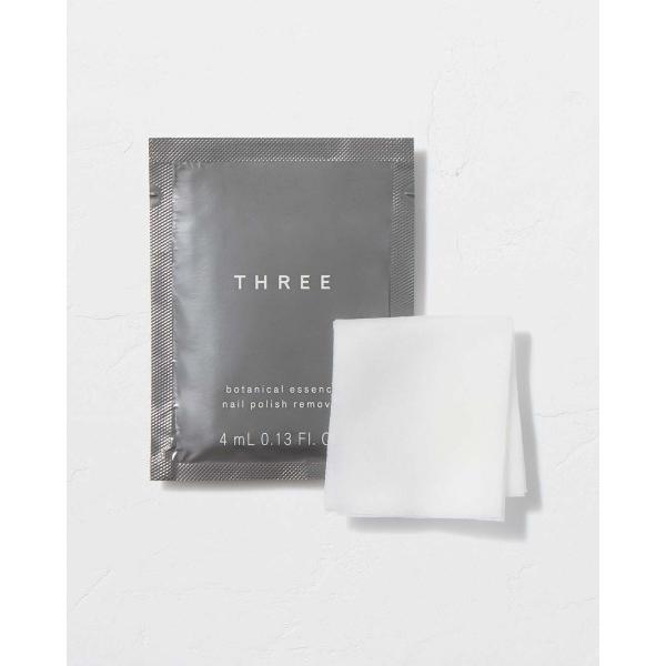 ※このアイテムは返品・交換対象外商品です。コスメ商品ZOZO問い合わせ番号:63416466ショップ:THREE，スリーブランド:THREE，スリー商品名:THREE ボタニカルエッセンス ネイルポリッシュ リムーバーカテゴリ:メイクアップ...