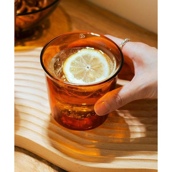 ZOZO問い合わせ番号:63450949ショップ:HIGHTIDE，ハイタイドブランド:KINTO，キントー，HIGHTIDE，ハイタイド商品名:KINTO CAST AMBER キントー キャスト アンバー ダブルウォールグラス コップ ...