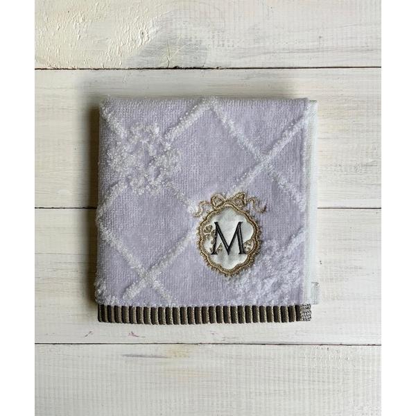 ZOZO問い合わせ番号:63452454ショップ:COMMON WARE，コモンウェアブランド:nicott，ニコット商品名:NC:フラワーイニシャルタオルハンカチカテゴリ:財布/小物>ハンカチ/ハンドタオルブランド品番:NC-86素...