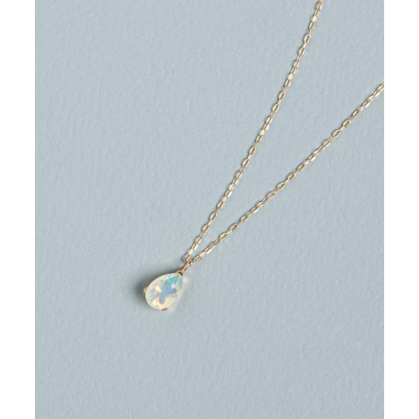 ZOZO問い合わせ番号:63516468ショップ:L&amp;Co.，エルアンドコーブランド:Jewel closet by L&amp;Co.，ジュエルクローゼットバイエルアンドコー商品名:K10 オパール ネックレスカテゴリ:アクセサリ...