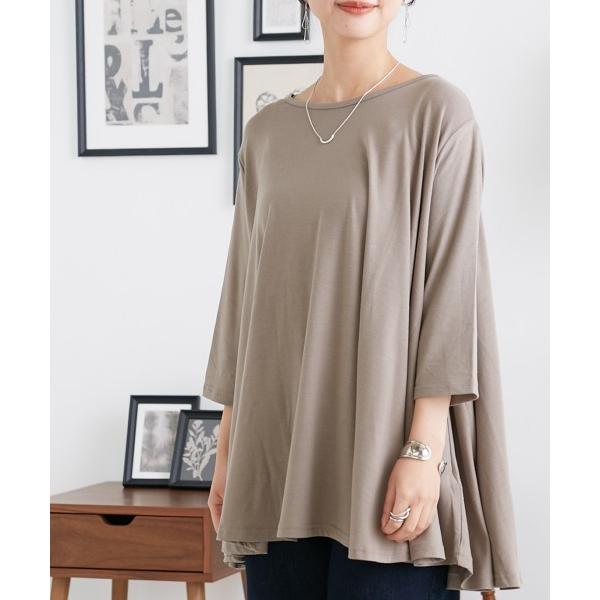 ZOZO問い合わせ番号:63519187ショップ:OMNES，オムネスブランド:OMNES，オムネス商品名:TRPU 裾フレア7分袖プルオーバーTシャツカテゴリ:トップス>Tシャツ/カットソーブランド品番:1521-5122素材:ポリ...