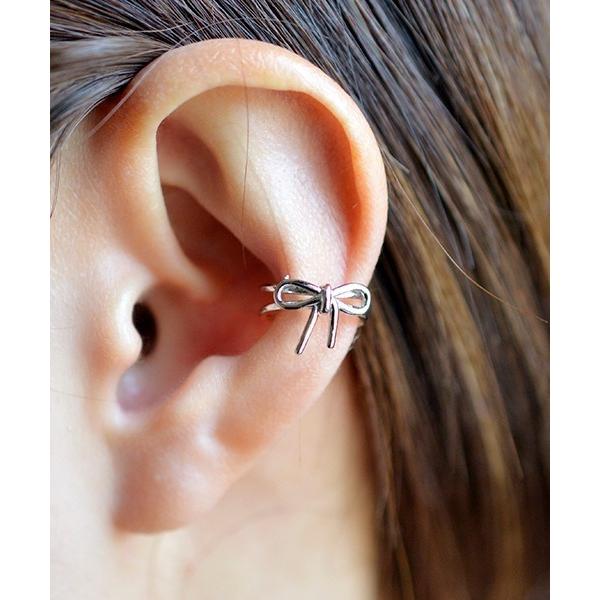 ZOZO問い合わせ番号:63521664ショップ:Fun &amp; Daily，ファンアンドデイリーブランド:Fun &amp; Daily，ファンアンドデイリー商品名:F＆D : Tiny Ribbon earcuffカテゴリ:アクセサ...