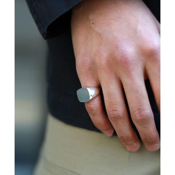 ZOZO問い合わせ番号:63552775ショップ:BEAMS MEN，ビームス メンブランド:BEAMS，ビームス商品名:BEAMS / スクエア リング SILVER925カテゴリ:アクセサリー>リングブランド品番:11-42-00...