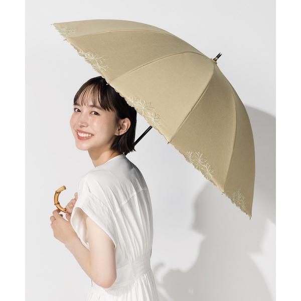 ZOZO問い合わせ番号:63589100ショップ:Wpc./KiU，ダブリュピーシーキウブランド:UVO，ウーボ，Wpc.，ダブリュピーシー商品名:★完全遮光100% 最強の日傘「UVO（ウーボ）」 12本骨 長傘 刺繍フラワー Wpc.カ...