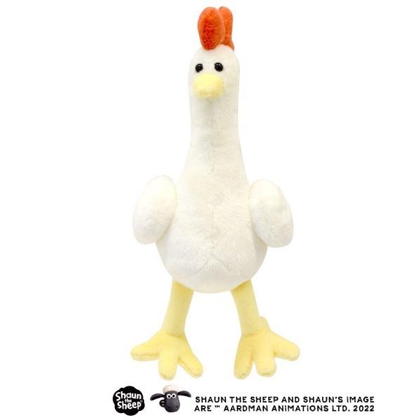 ZOZO問い合わせ番号:63689521ショップ:entre square，アントレスクエアブランド:nici，ニキ商品名:NICI/ひつじのショーン ぬいぐるみ ニワトリ クラシック 20cmカテゴリ:雑貨/ホビー>おもちゃブランド...