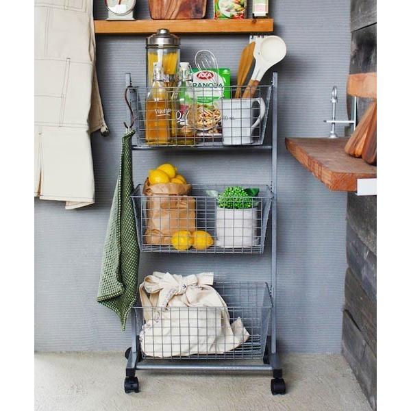 ZOZO問い合わせ番号:63723237ショップ:DULTON，ダルトンブランド:DULTON，ダルトン商品名:WIRE RACK WITH CASTORS/キャスター付き ワイヤーラックカテゴリ:インテリア>収納グッズブランド品番:...