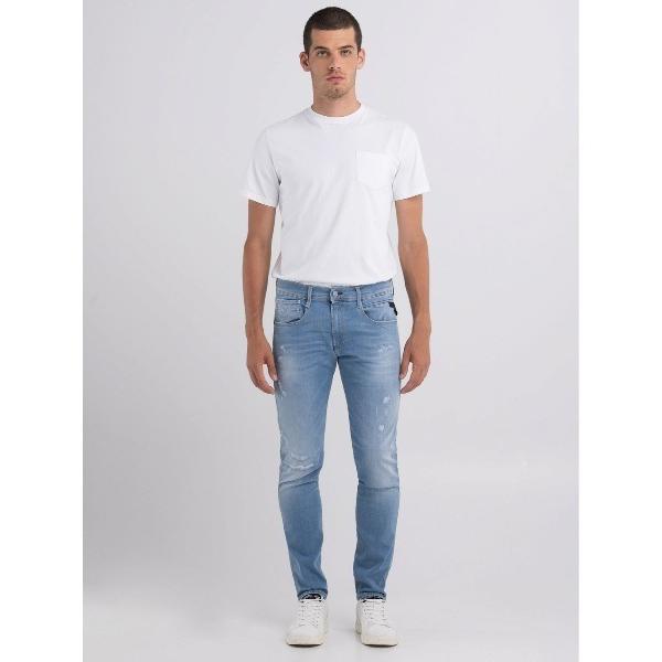 『セール実施中』ZOZO問い合わせ番号:63794816ショップ:REPLAY，リプレイブランド:REPLAY，リプレイ商品名:10.75 OZ HYPERFLEX RE-USED X.L.I.T.E.デニムパンツ ANBASSカテゴリ:パ...