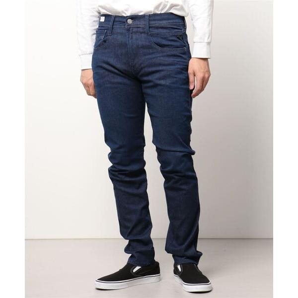 『セール実施中』ZOZO問い合わせ番号:63794817ショップ:REPLAY，リプレイブランド:REPLAY，リプレイ商品名:Ocean Blue 10.5 OZ HYPERFLEX RE-USED X.L.I.T.E.デニムパンツ AN...