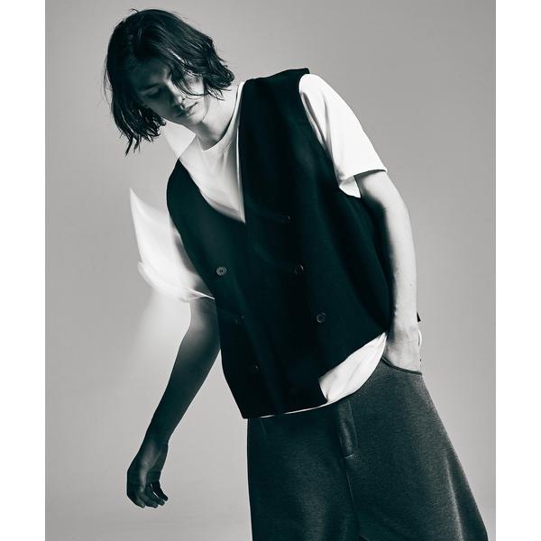 ZOZO問い合わせ番号:63797495ショップ:glamb，グラムブランド:glamb，グラム商品名:Double Breasted Vest / ダブルブレストベストカテゴリ:トップス>ベストブランド品番:GB0222/KNT02...