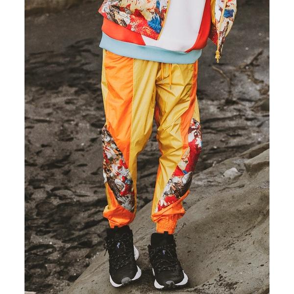 『セール実施中』ZOZO問い合わせ番号:63798881ショップ:NO ID.，ノーアイディーブランド:NO ID.，ノーアイディ商品名:【NO ID.】Multi Color Changing Track Pants / マルチ カラー ...
