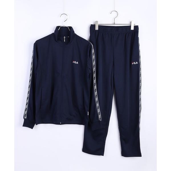 『タイムセール実施中』ZOZO問い合わせ番号:63863643ショップ:WESTSEA，ウエストシーブランド:FILA，フィラ，WESTSEA，ウエストシー商品名:FILA　スムースジャージ テープ付きジャージセットアップカテゴリ:トップス...