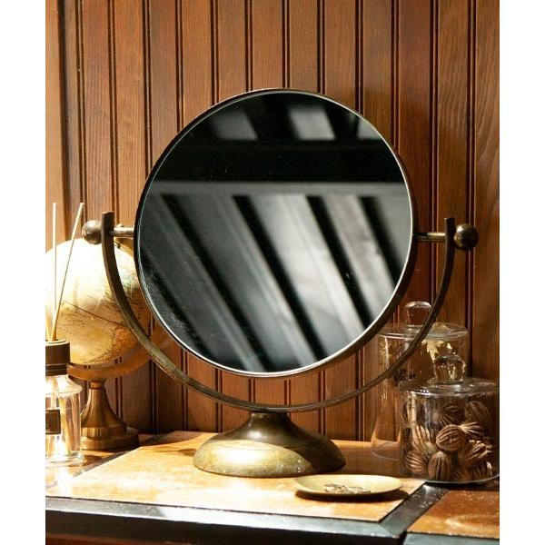 ZOZO問い合わせ番号:64034914ショップ:DULTON，ダルトンブランド:DULTON，ダルトン商品名:TABLE TOP MIRROR ROUND/卓上ミラーカテゴリ:インテリア>ミラーブランド品番:H19-0115素材:ス...