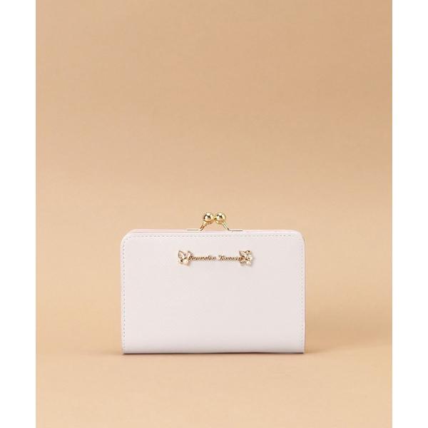 ZOZO問い合わせ番号:64067645ショップ:Samantha Thavasa，サマンサタバサブランド:Samantha Thavasa，サマンサタバサ商品名:ラメレザービジュー 口金折財布カテゴリ:財布/小物>財布ブランド品番:...