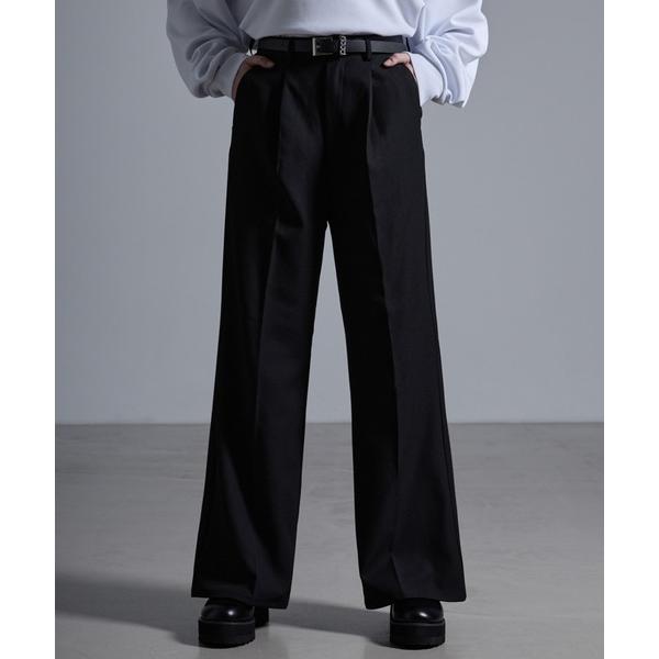 ZOZO問い合わせ番号:64069521ショップ:EMMA CLOTHES，エマ クローズブランド:Loose/ルース，ルース商品名:ドレープ ワイドフレアスラックス【セットアップ対応】カテゴリ:パンツ>スラックスブランド品番:LOp...