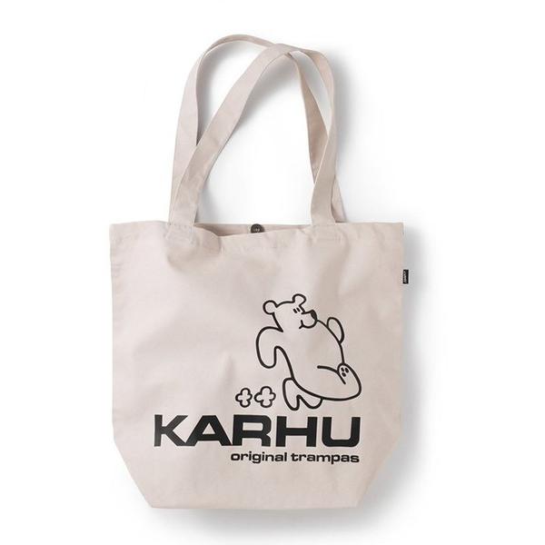 ZOZO問い合わせ番号:64107541ショップ:Natural Shoe Store，ナチュラルシューストアブランド:KARHU，カルフ商品名:KARHU / Trampas Bear Totebagカテゴリ:バッグ>トートバッグブ...