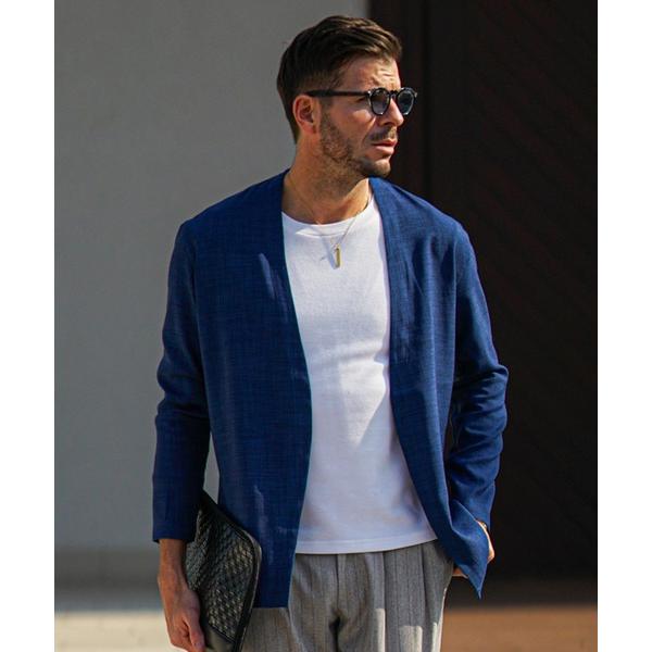 『タイムセール実施中』ZOZO問い合わせ番号:64109922ショップ:JOKER，ジョーカーブランド:JOKER，ジョーカー商品名:【SOEMDIFF】リネンライクブッチャーカーディガン メンズカテゴリ:トップス>カーディガン/ボレ...