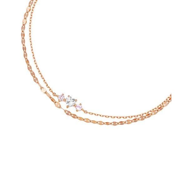 ZOZO問い合わせ番号:64204086ショップ:4℃，ヨンドシーブランド:4℃，ヨンドシー商品名:シルバー ハート ブレスレットカテゴリ:アクセサリー>ブレスレットブランド品番:112214131905素材:シルバー＋ピンクゴールド...