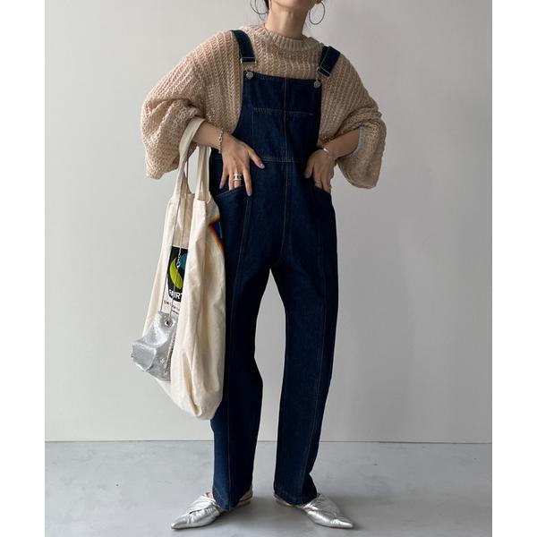 ZOZO問い合わせ番号:64279644ショップ:properson，プロパーソンブランド:wee9s，ウィークス商品名:loose and slim denim salopette / ルーズアンドスリムデニムサロペットカテゴリ:オールイ...