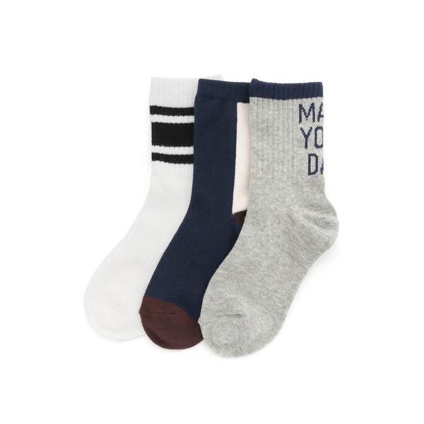 『タイムセール実施中』※このアイテムは返品・交換対象外商品です。ZOZO問い合わせ番号:64348552ショップ:MAKE YOUR DAY，メイクユアデイブランド:MAKE YOUR DAY，メイクユアデイ商品名:MYDソックスセットカテ...