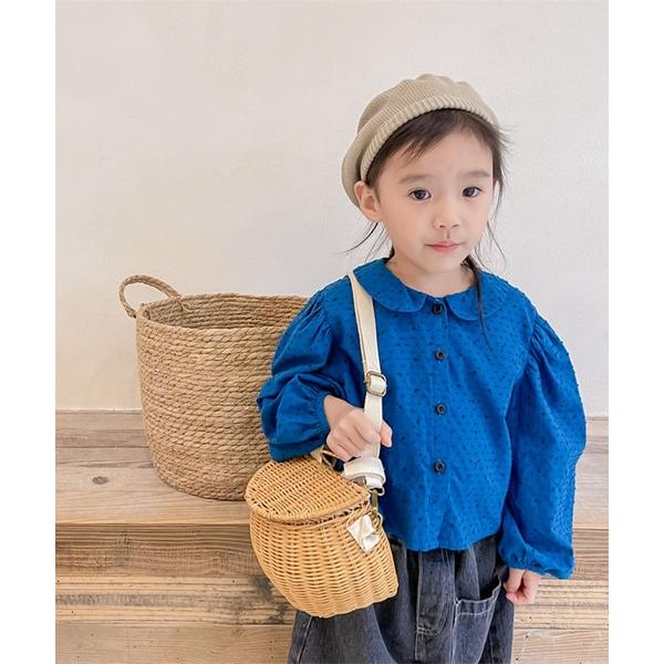 『タイムセール実施中』ZOZO問い合わせ番号:64353685ショップ:aimoha，アイモハブランド:aimoha，アイモハ商品名:aimoha-KIDS- ドット柄パフスリーブ姫ブラウスカテゴリ:トップス>シャツ/ブラウスブランド...