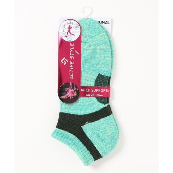 ※このアイテムは返品・交換対象外商品です。ZOZO問い合わせ番号:64360721ショップ:GUNZE，グンゼブランド:GUNZE，グンゼ商品名:ACTIVE STYLE/アクティブスタイル　アーチサポートパイル ソックス　スニーカー丈カテ...