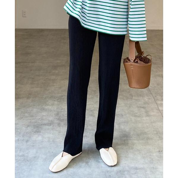 『タイムセール実施中』ZOZO問い合わせ番号:64367824ショップ:wears，ウェアーズブランド:She's Closet，シーズクローゼット商品名:【セルフカット対応】細身ストレートカラーロングプリーツパンツカテゴリ:パンツ>...