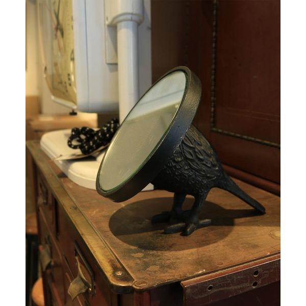 ZOZO問い合わせ番号:64432137ショップ:Global Forme Concrete，グローバルフォルムコンクリートブランド:Goody Grams，グッディグラムス商品名:bird mirrorカテゴリ:インテリア>ミラーブ...