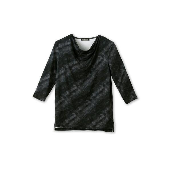 『タイムセール実施中』ZOZO問い合わせ番号:64662717ショップ:TORNADO MART，トルネードマートブランド:TORNADO MART，トルネードマート商品名:【LADIES'】TORNADO MART∴ムラプリントドレープカ...