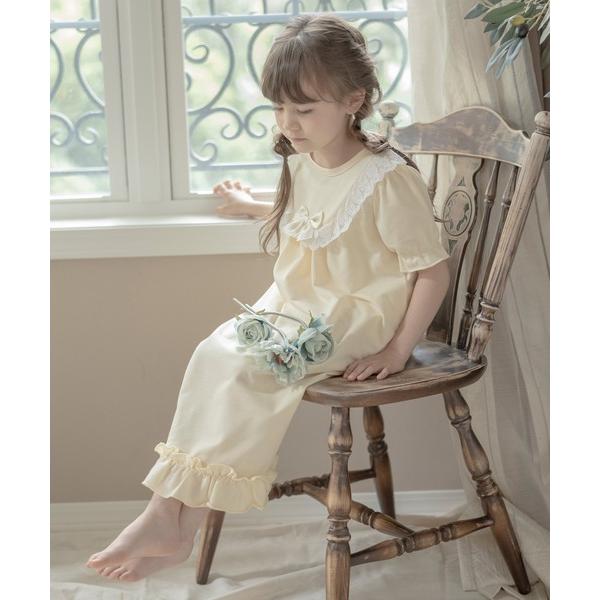 ZOZO問い合わせ番号:64731646ショップ:Catherine Cottage，キャサリンコテージブランド:Catherine Cottage，キャサリンコテージ商品名:ヨークレースネグリジェ　半袖カテゴリ:ルームウェア>ルーム...