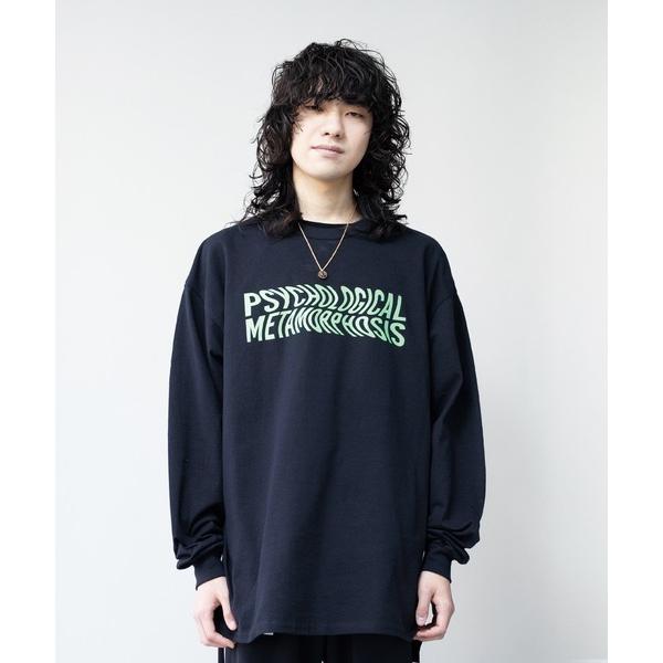 『セール実施中』ZOZO問い合わせ番号:64763744ショップ:VIZ STORE，ビィズストアブランド:PSYCHOLOGICAL METAMORPHOSIS，サイコロジカルメタモーフォーセス商品名:PLMP×Gurin. LS TEE...