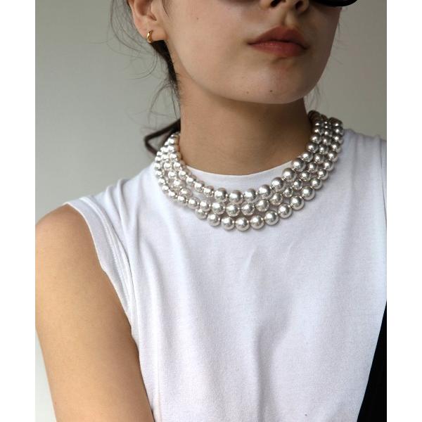 ZOZO問い合わせ番号:64766677ショップ:marjour，マージュールブランド:marjour，マージュール商品名:BALL CHAIN NECKLACEカテゴリ:アクセサリー>ネックレスブランド品番:751091素材:真鍮、...