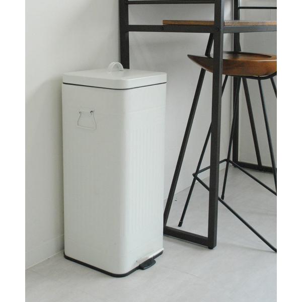 『タイムセール実施中』ZOZO問い合わせ番号:7379513ショップ:entre square，アントレスクエアブランド:entre square，アントレスクエアー商品名:bcl/Galva スクエアダストボックス 30L マットホワイト...