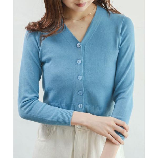 『セール実施中』ZOZO問い合わせ番号:64836006ショップ:Outfitter lab，アウトフィッターラボブランド:Alite cloth，アリーテクロス商品名:無地カラーショート丈Vネックカラーカーディガンカテゴリ:トップス&gt...