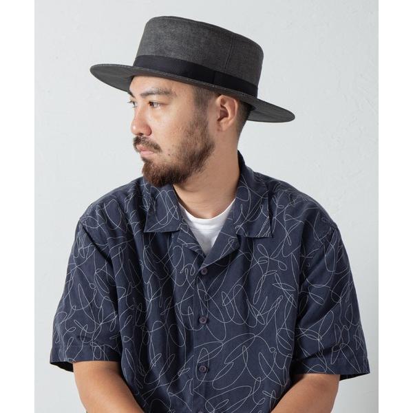 『セール実施中』ZOZO問い合わせ番号:64975802ショップ:Ray's Store，レイズストアブランド:RACAL，ラカル商品名:Paper Cloth Boater Hat / ペーパークロスボーターハットカテゴリ:帽子>ハ...