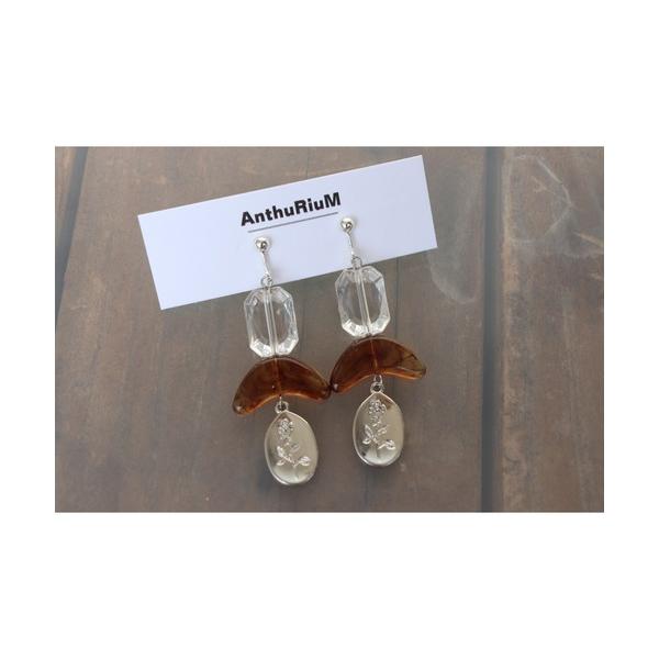 ZOZO問い合わせ番号:64976845ショップ:TONE，トーンブランド:tone，トーン商品名:【anthurium】薔薇チャームシルバーイヤリング(MA)カテゴリ:アクセサリー>イヤリングブランド品番:anthurium-025...