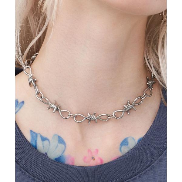 ZOZO問い合わせ番号:65042167ショップ:CASPER JOHN AIVER，キャスパージョン アイバーブランド:AIVER，アイバー，CASPER JOHN AIVER，キャスパージョンアイバー商品名:AIVER　ワイヤーチョーカ...