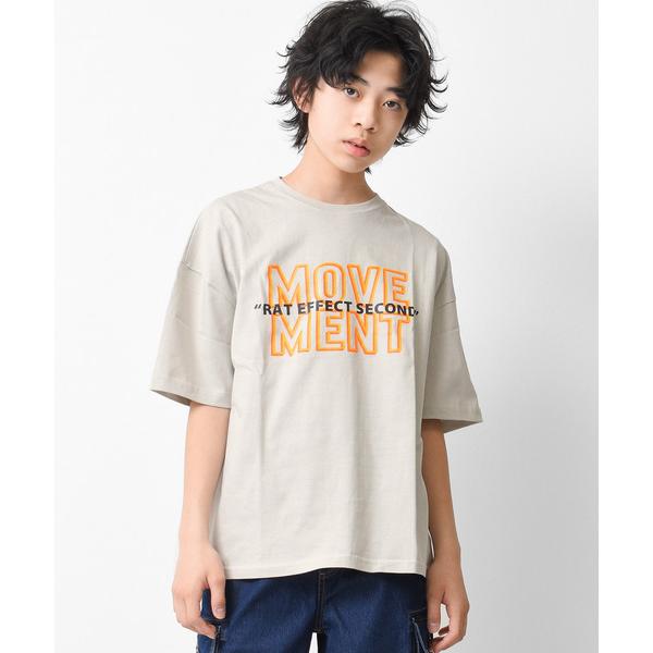 『セール実施中』ZOZO問い合わせ番号:65074458ショップ:SHUSHU，シュシュブランド:RAT EFFECT，ラットエフェクト，SHUSHU，シュシュ商品名:MOVEMENTロゴプリントTシャツカテゴリ:トップス>Tシャツ/...